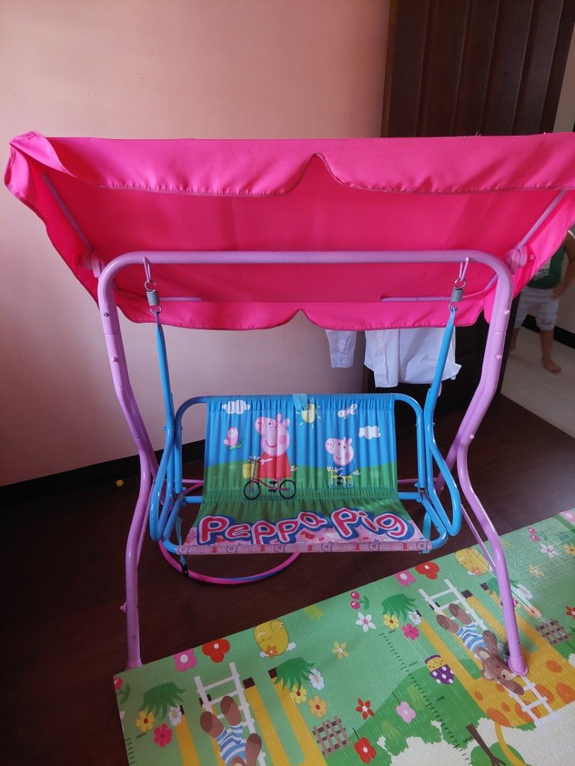 Peppa Pig Swing, Babies & Kids, Infant Playtime on Carousell
