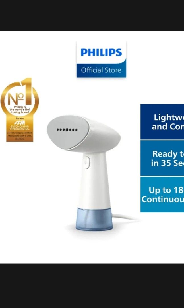 Philips handheld clothes steamer, TV & Home Appliances, Irons ...