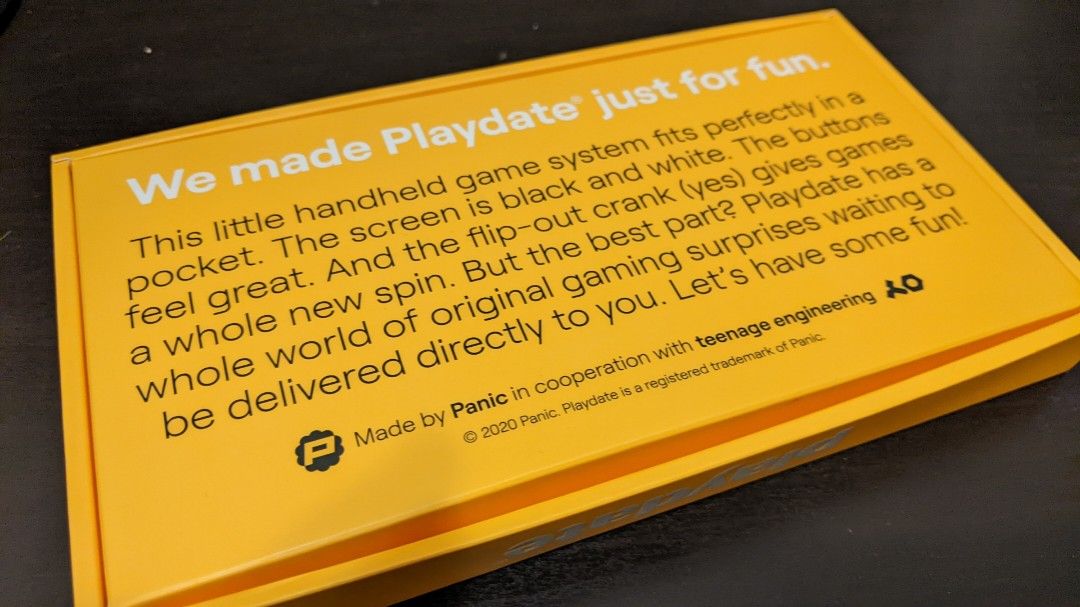 Playdate Handheld Game System 遊戲機, 電子遊戲, 電子遊戲機, 其他 - Carousell