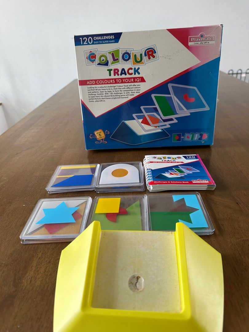 Playmate colour track game, Hobbies & Toys, Toys & Games on Carousell