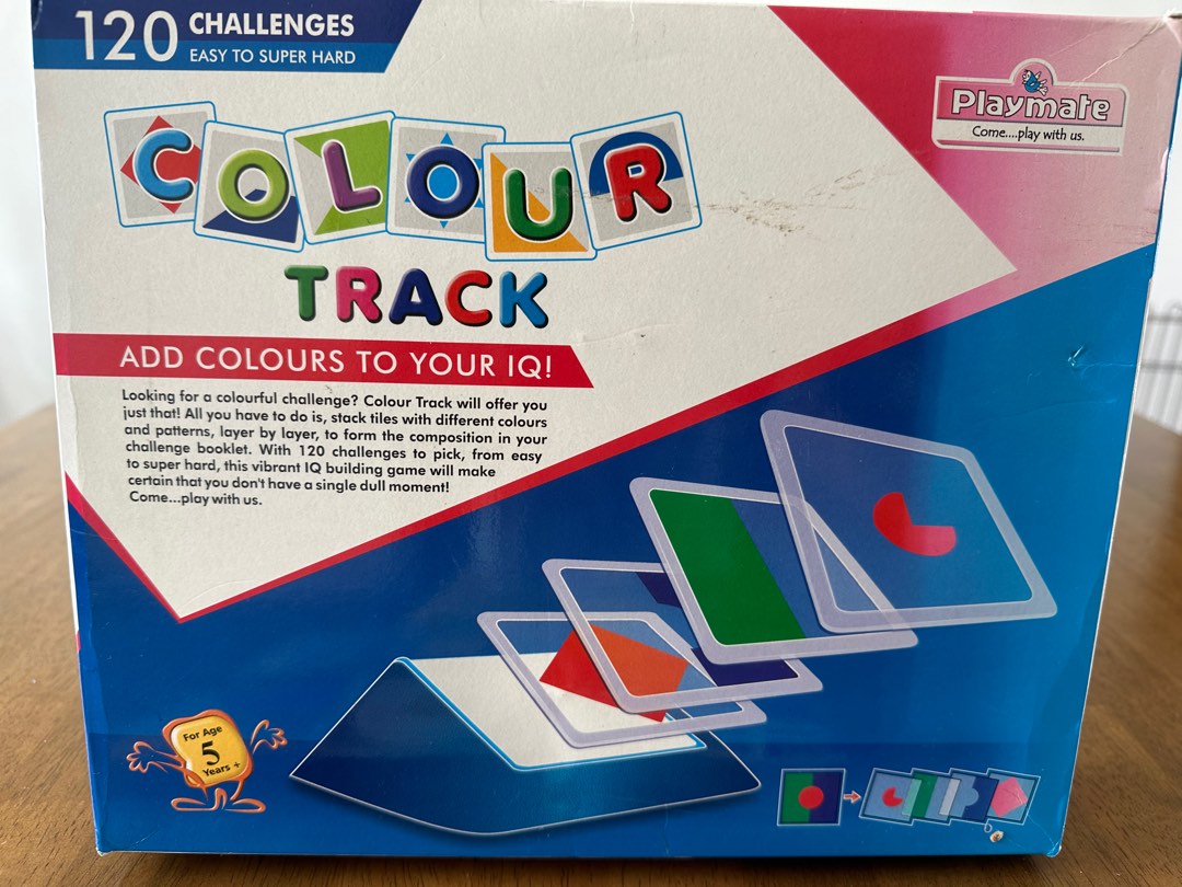 Playmate colour track game, Hobbies & Toys, Toys & Games on Carousell