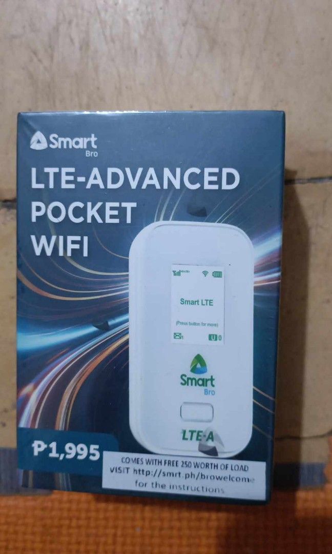 PLDT Prepaid Wifi and Smartbro Pocket Wifi Brandnew and sealed ...