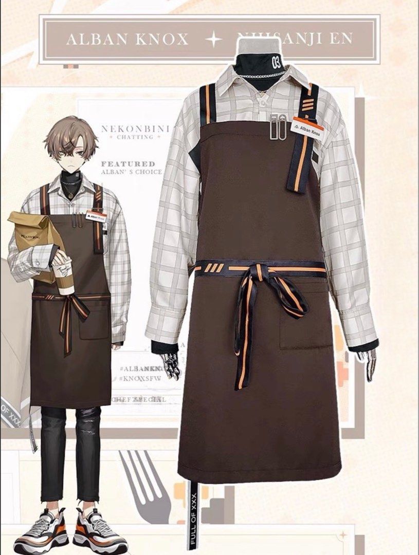 [PO] Alban Knox June Casual Outfit Cosplay NIJISANJI, Hobbies & Toys ...