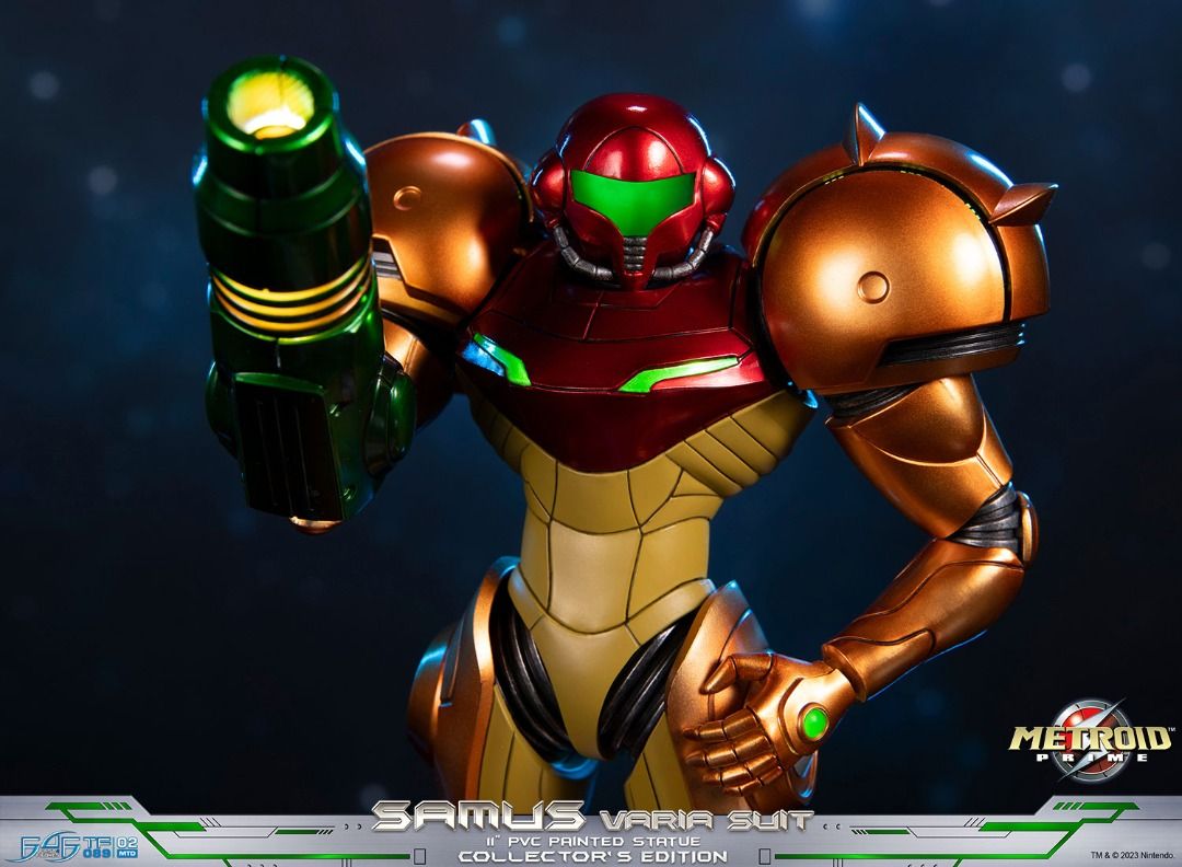 [PO] First 4 Figures F4F Metroid Prime - Samus Varia Suit PVC, Video ...