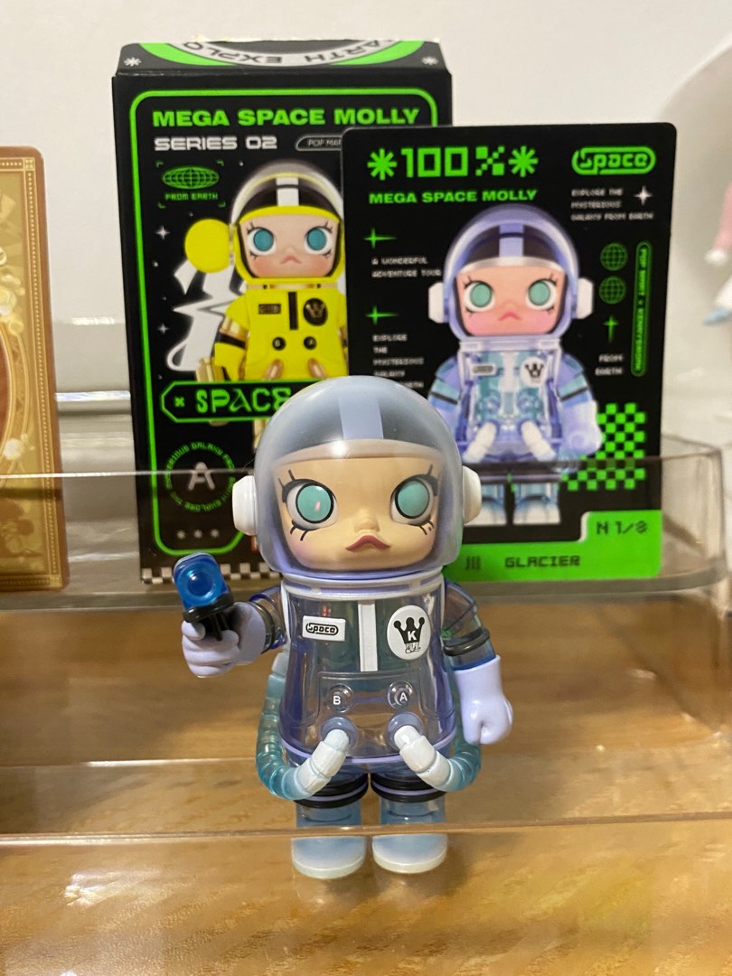 Pop Mart Space Molly Glacier, Hobbies & Toys, Toys & Games on Carousell