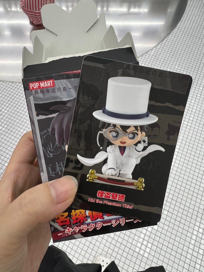 Popmart detective conan kid the phantom thief, Hobbies & Toys, Toys ...