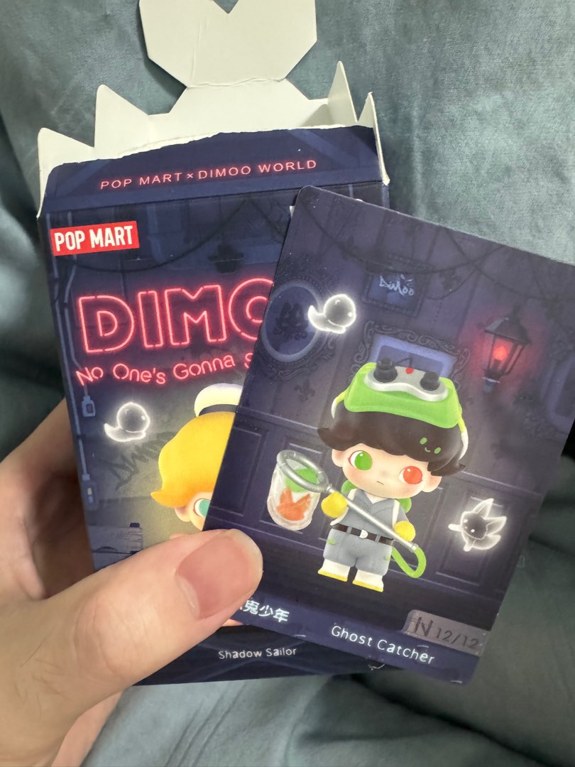 Popmart Dimoo - Ghost Catcher, Hobbies & Toys, Toys & Games on Carousell