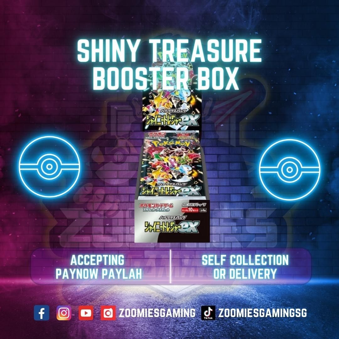 [Ready stock]Pokemon TCG Japan High Class Set Shiny Treasure Booster ...