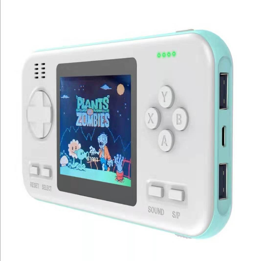 Portable Power Bank with Handheld Video Game Console Player Built in ...