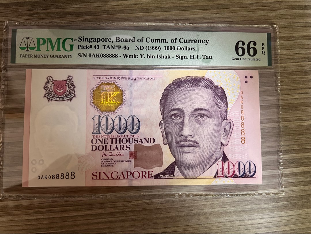 portrait $1000, Hobbies & Toys, Memorabilia & Collectibles, Currency on ...