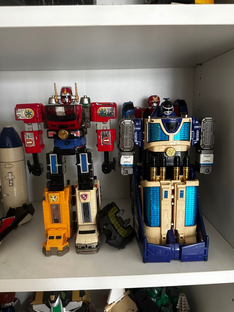 Power rangers lightspeed rescue megazord train, Hobbies & Toys, Toys ...