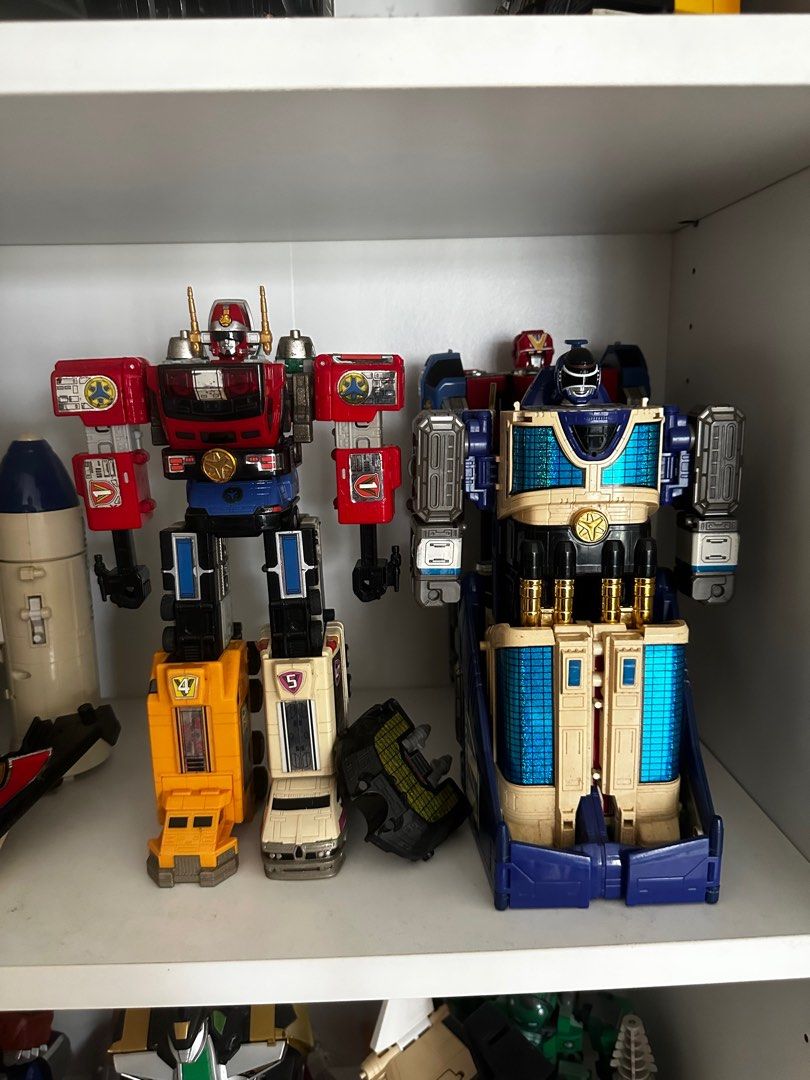 Power rangers lightspeed rescue megazord train, Hobbies & Toys, Toys ...