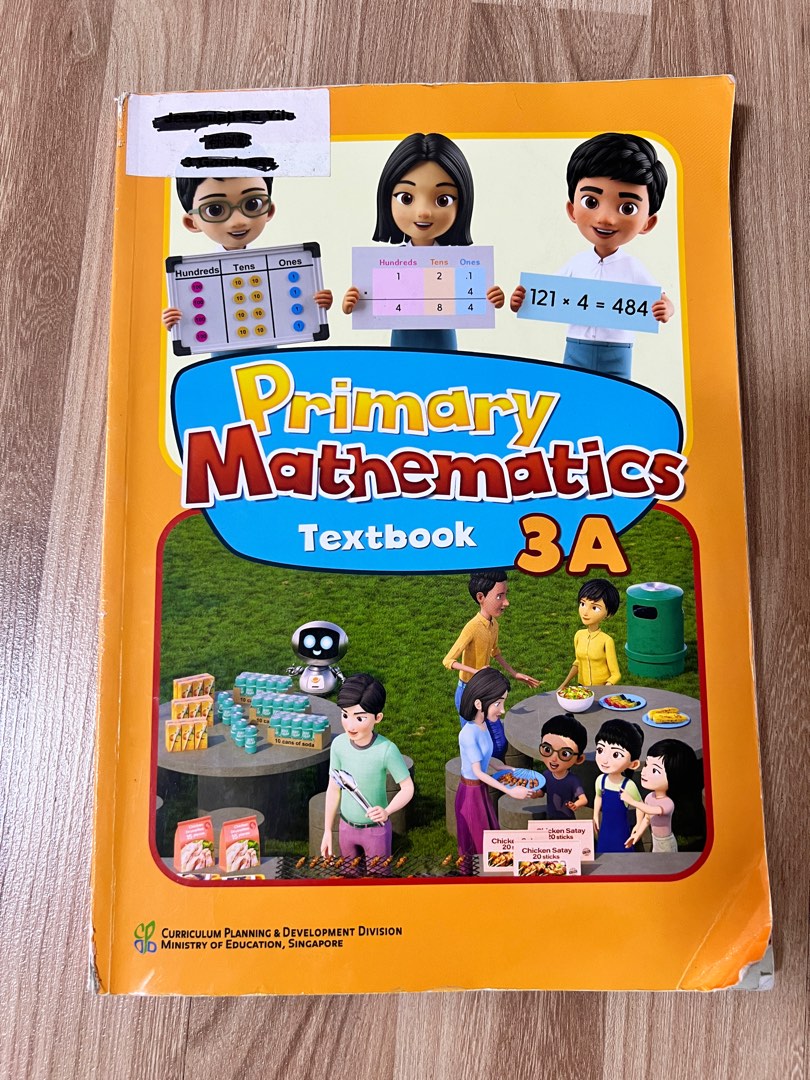 Primary 3 Maths textbook 3A new syllabus, Hobbies & Toys, Books ...