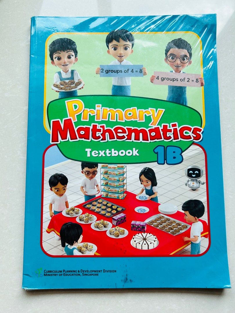 P1 Primary Mathematics Textbook 1A & 1B, Hobbies & Toys, Books ...
