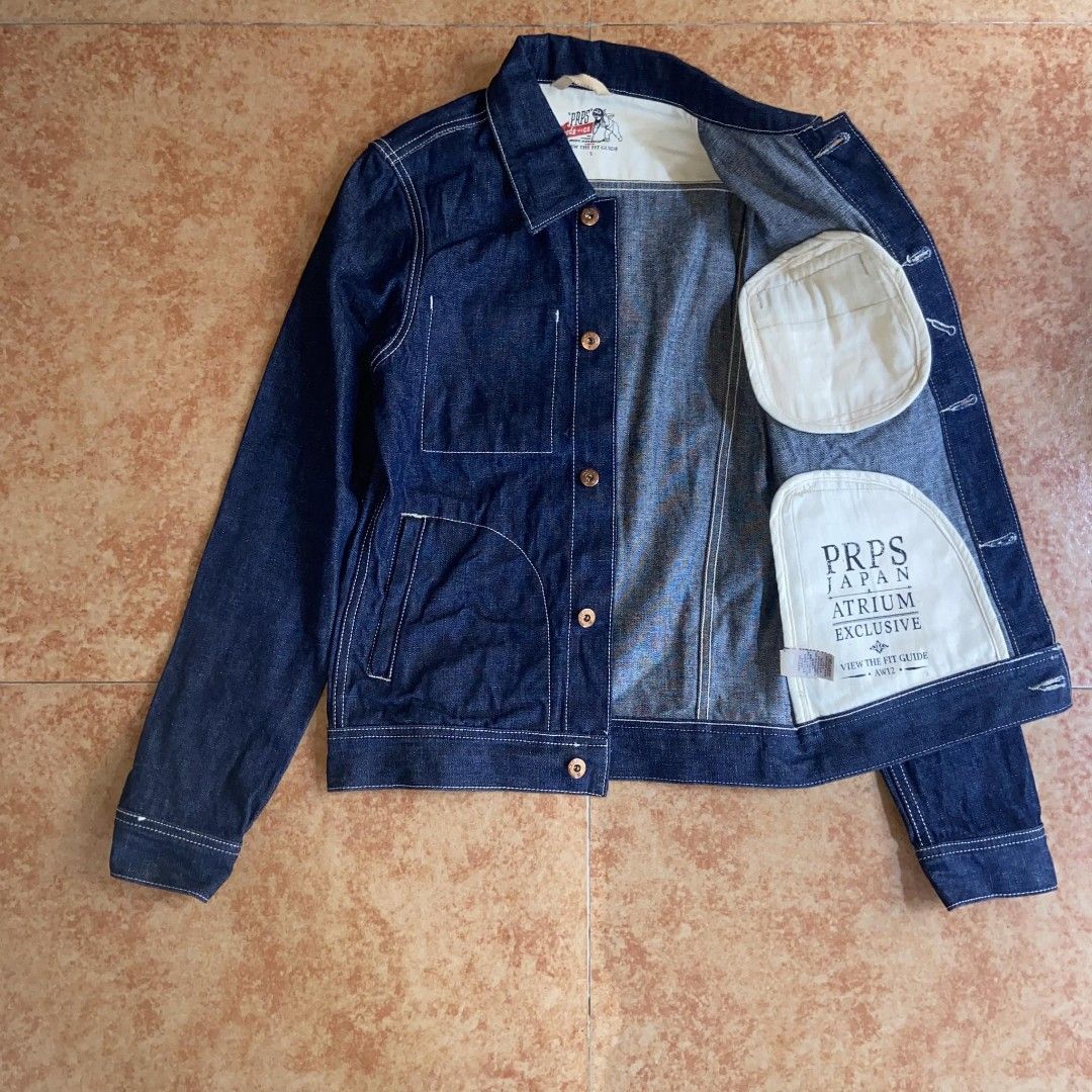 PRPS Denim jacket - made in japan, Men's Fashion, Coats, Jackets and ...