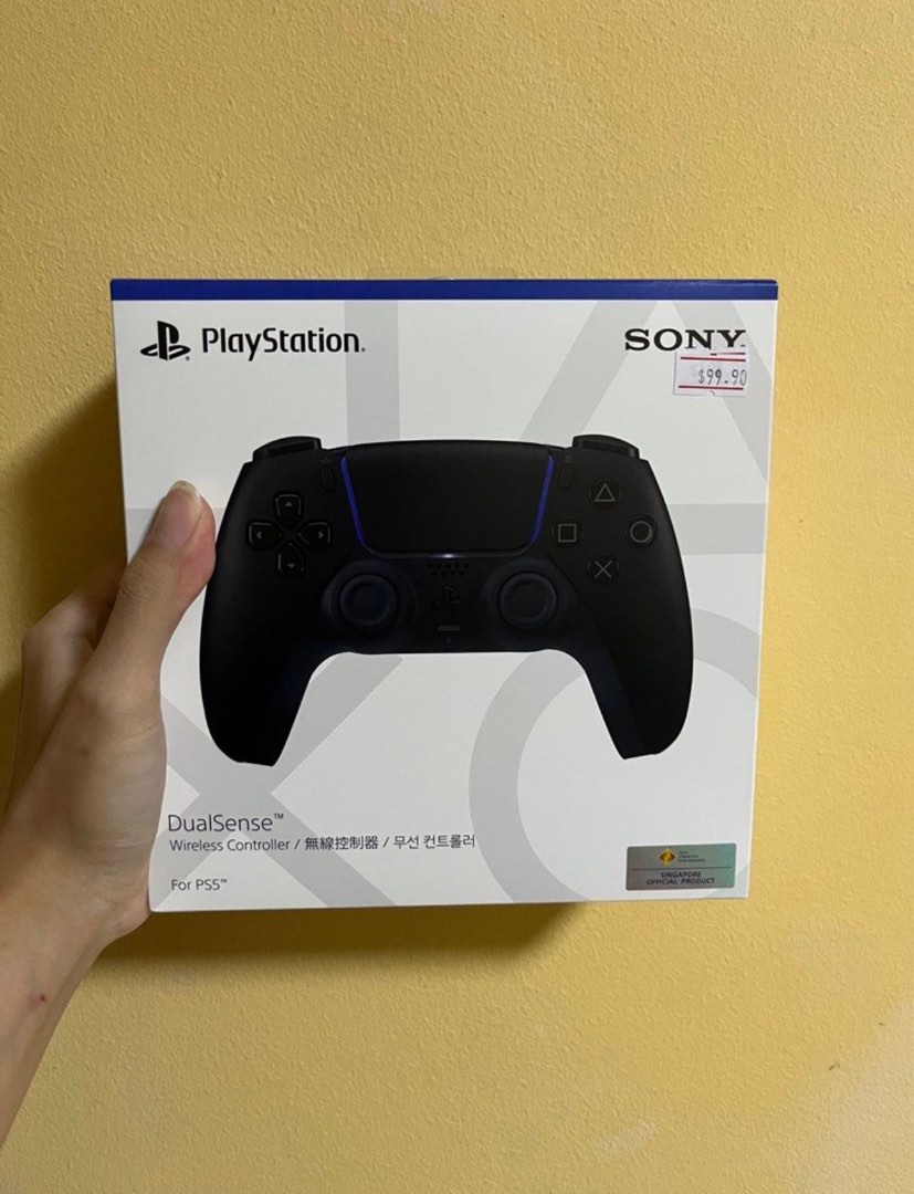 PS5 Dualsense Midnight Black Controller (SG Local Set), Video Gaming ...
