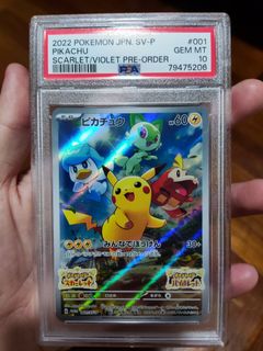 PSA 10 Pikachu Vmax Vmax Climax Pokemon, Hobbies & Toys, Toys & Games ...