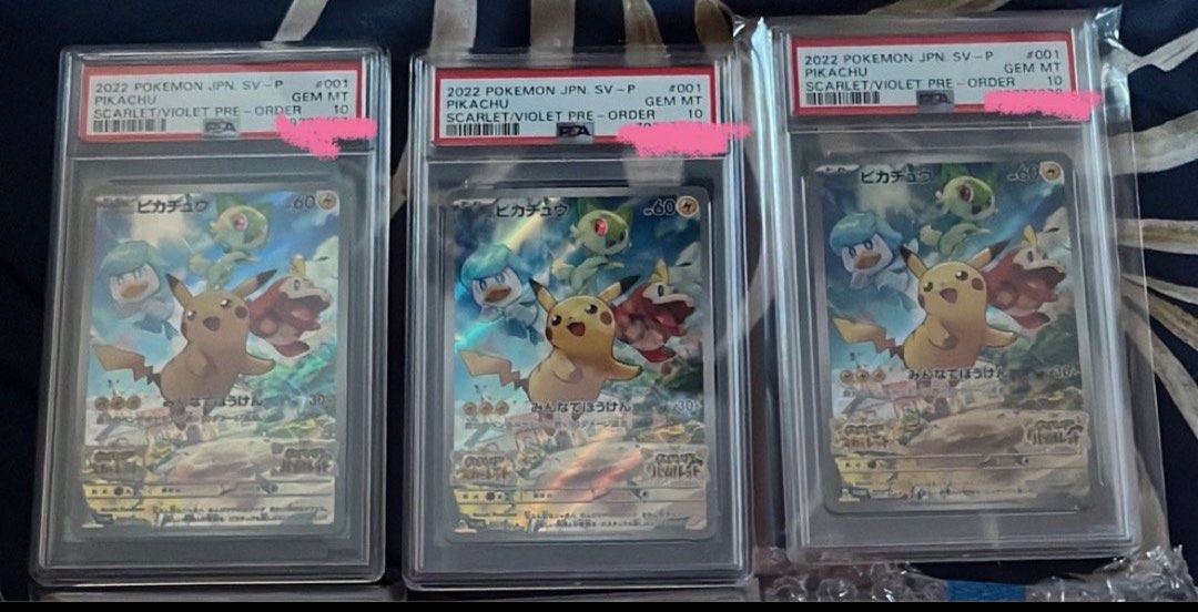 PSA 10 Pokemon Scarlet and Violet Pikachu Promo Japanese Slab Charizard ...