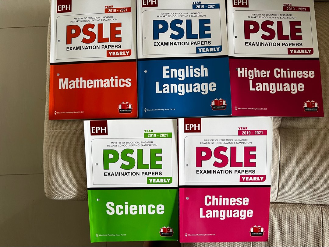 PSLE 2019-2021 examination papers (NEW!), Hobbies & Toys, Books ...