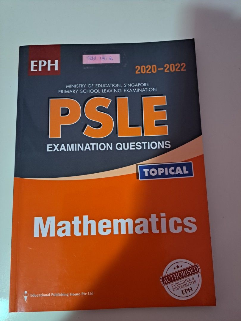 PSLE 2020-2022 EXAM QUESTIONS BY TOPICS, Hobbies & Toys, Books ...