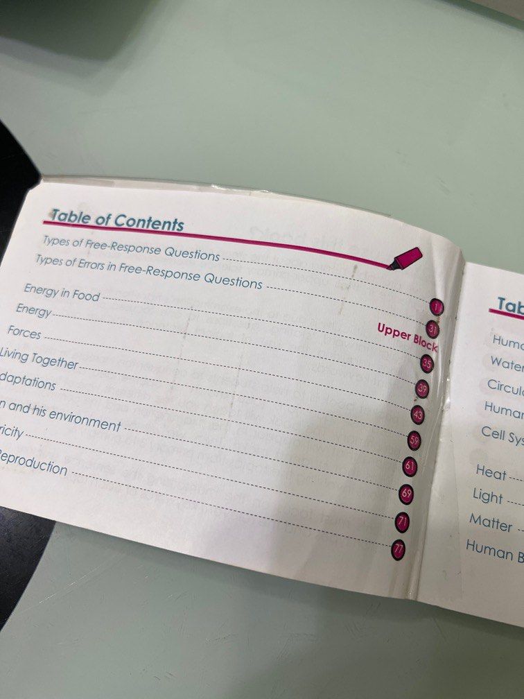 PSLE Science Pocket Notes, Hobbies & Toys, Books & Magazines ...