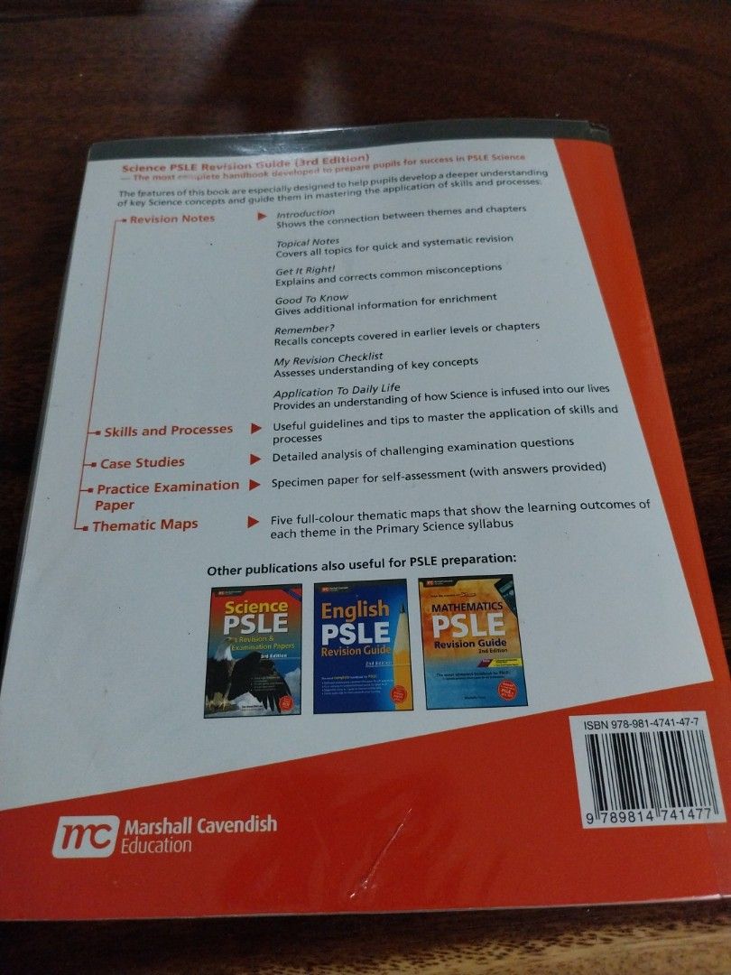PSLE Science revision guide, Hobbies & Toys, Books & Magazines, Textbooks on Carousell