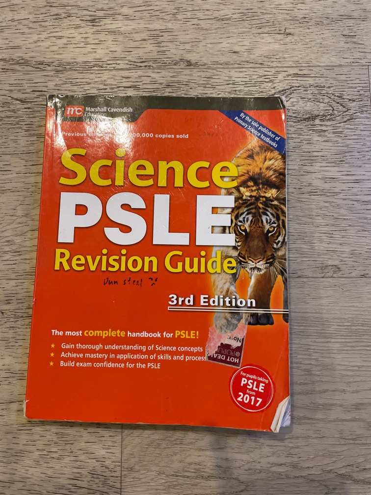PSLE Science Revision Guide, Hobbies & Toys, Books & Magazines ...