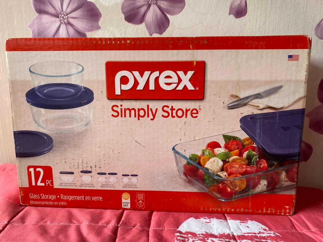 Pyrex Glass Storage, Furniture & Home Living, Kitchenware & Tableware ...