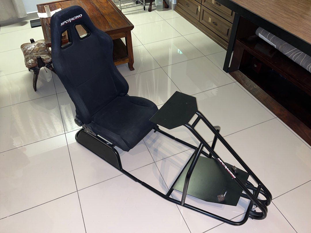 Racing Simulator Gaming Chair for Driving & Racing Games, Furniture ...