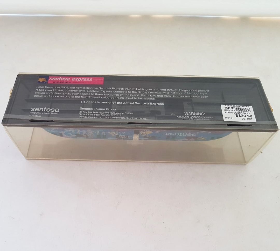 Rare Collectibles, Sentosa Express Train Model, 2006 Limited Edition ...