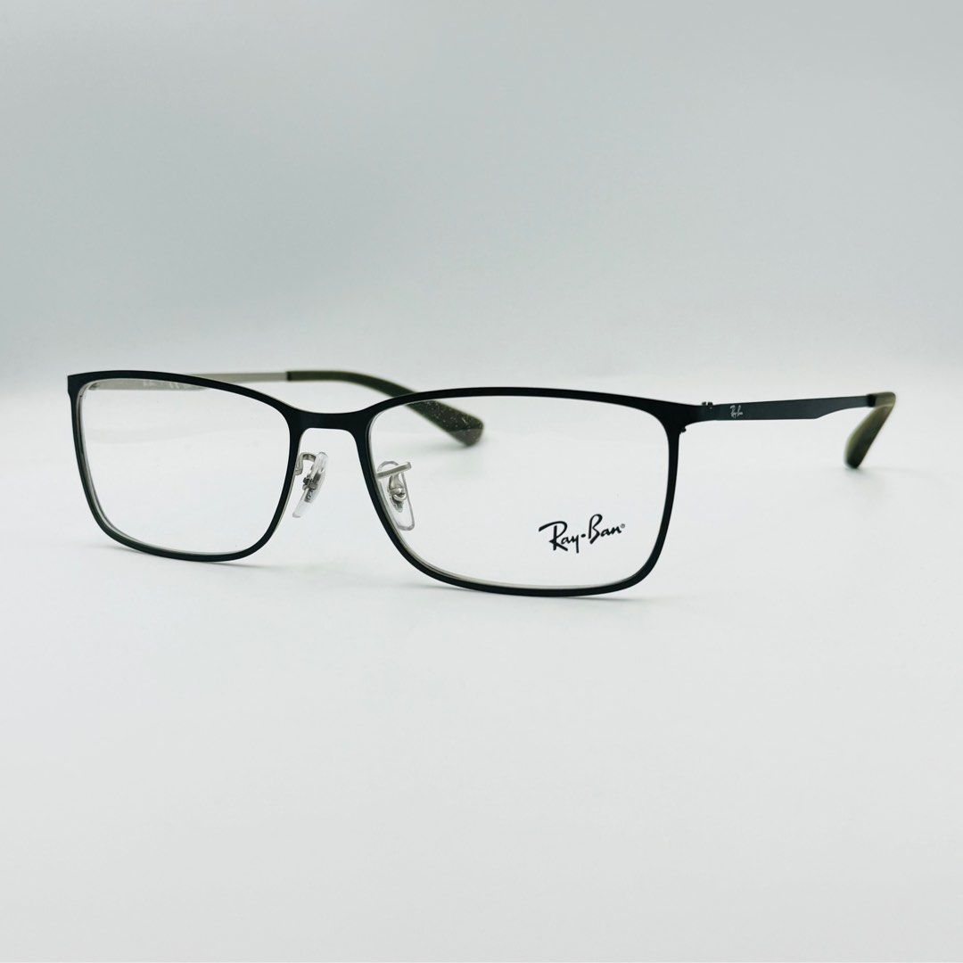 Rayban RX6348D 2832 (Asian Fit) Black/Silver 57, Men's Fashion, Watches ...