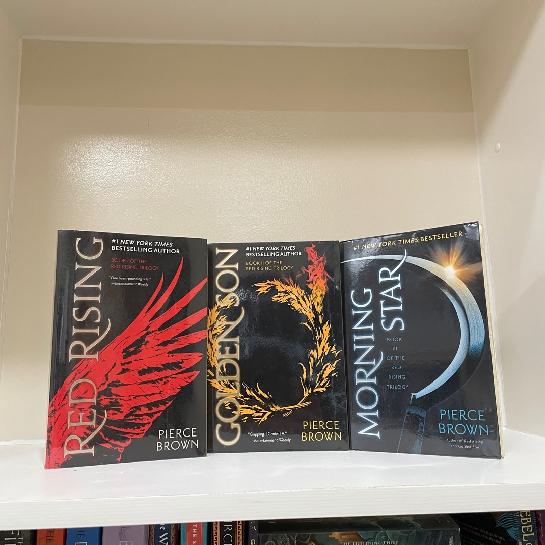 Red Rising (set) - Pierce Brown, Hobbies & Toys, Books & Magazines, Fiction & Non-Fiction on ...