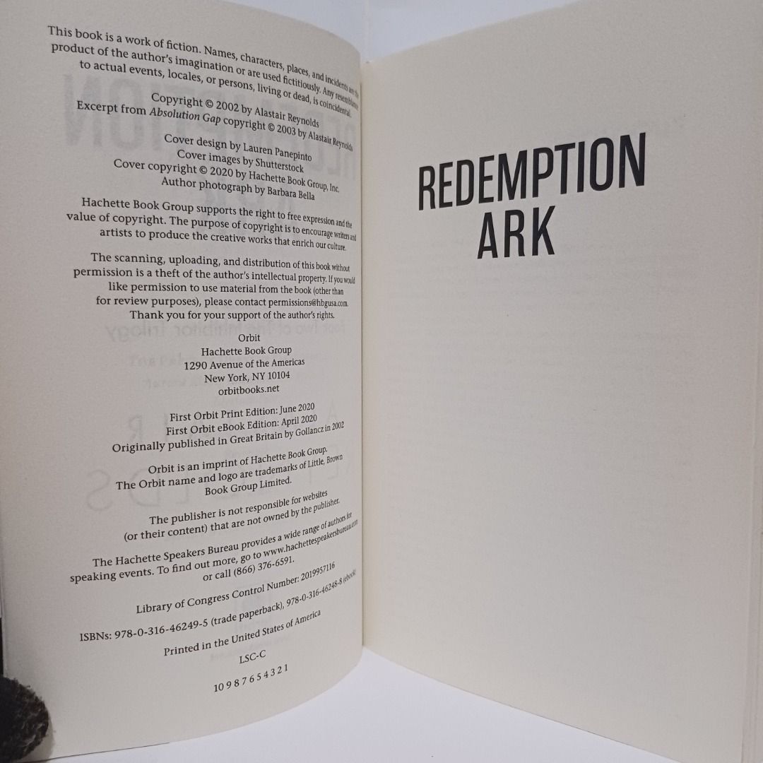 Redemption Ark by Alastair Reynolds (Revelation Space), Hobbies & Toys, Books & Magazines ...