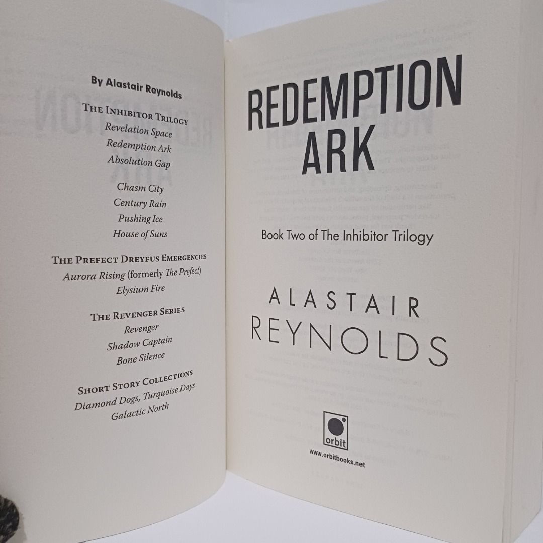Redemption Ark by Alastair Reynolds (Revelation Space), Hobbies & Toys, Books & Magazines ...