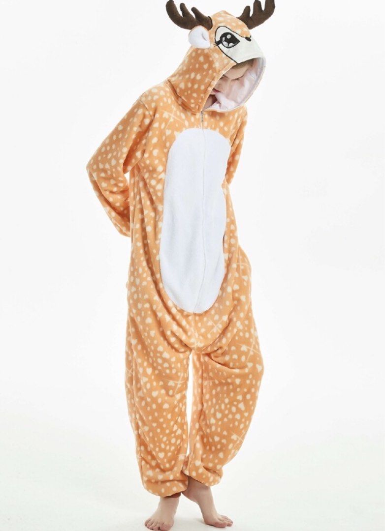 Reindeer adult onesie, Hobbies & Toys, Toys & Games on Carousell