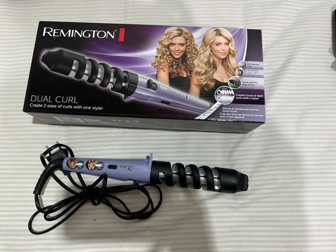 Remington Dual Curl, Kesehatan & Kecantikan, Perawatan Rambut di Carousell