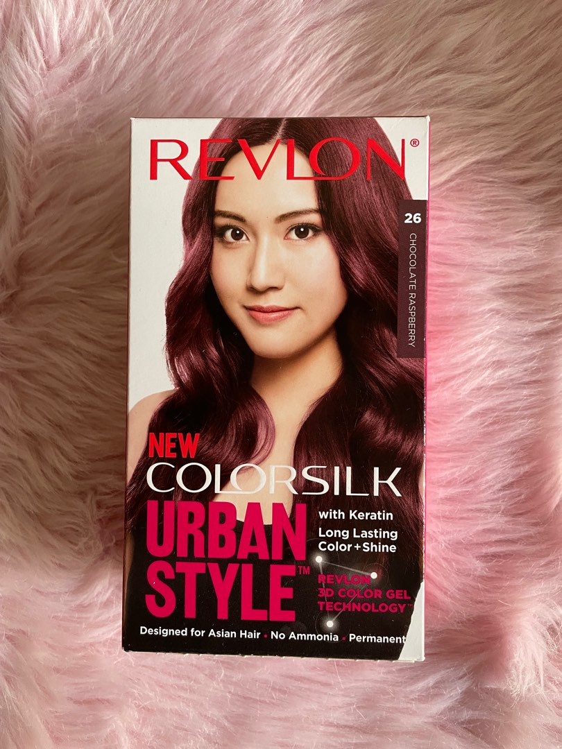 revlon colorsilk urban style chocolate raspberry (dark red/burgundy ...