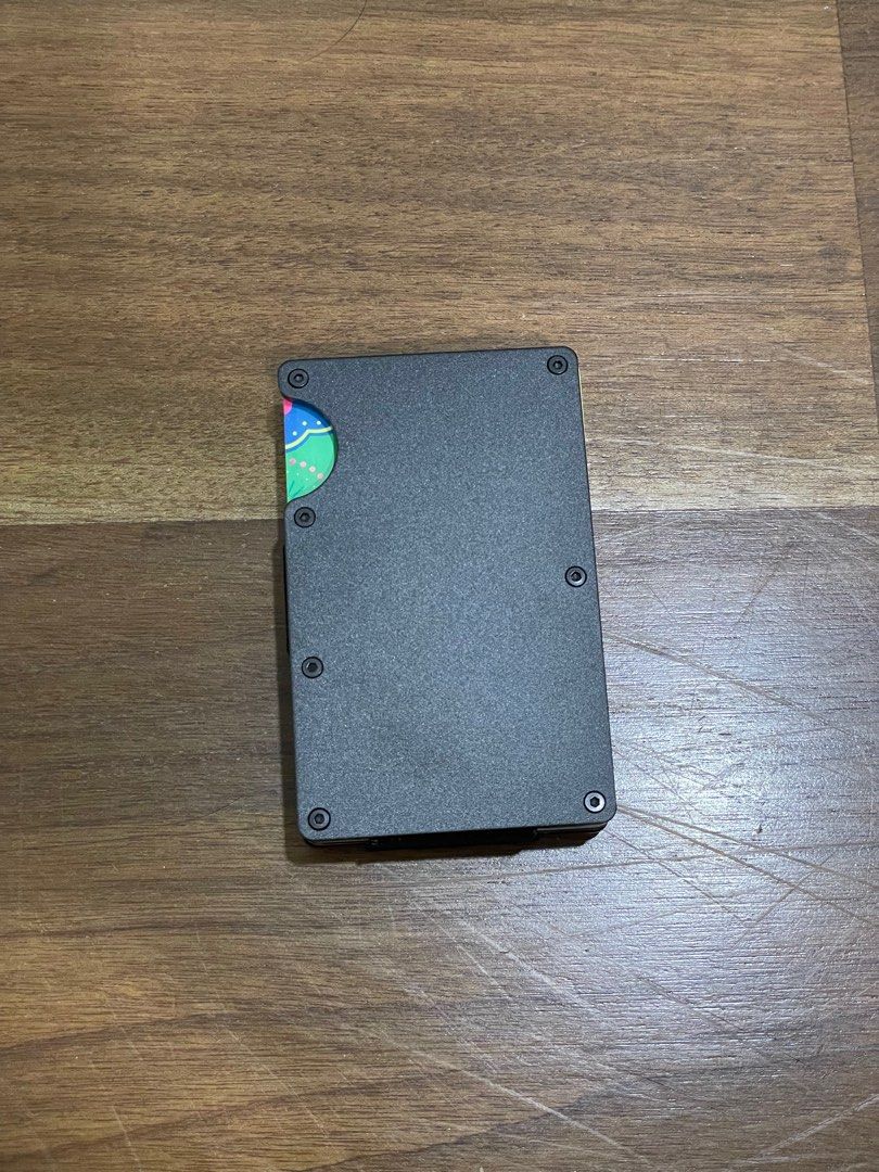 RFID card holder with rubber strap, Men's Fashion, Watches ...