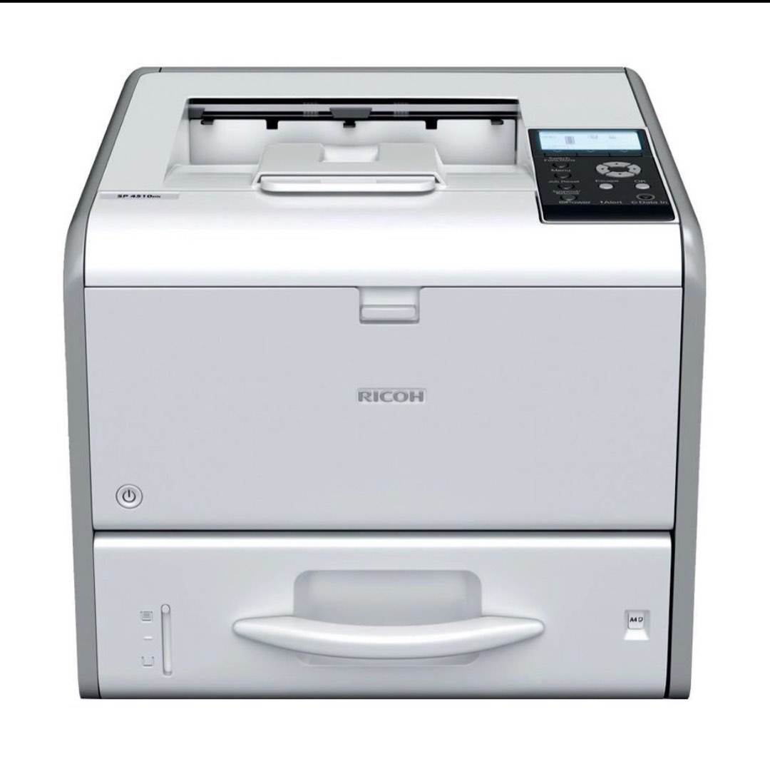 RICOH SP 4510DN A4 black and white printer, Computers & Tech, Printers ...