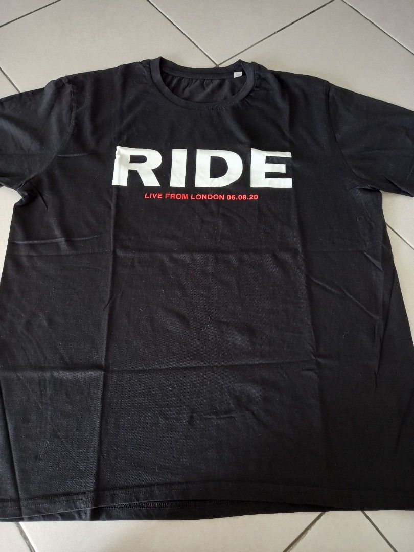 Ride band tour tshirt, Men's Fashion, Tops & Sets, Tshirts & Polo ...