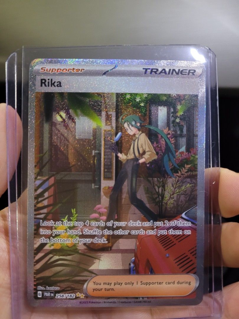 Rika - 258/182 - Special Illustration Rare Paradox Rift Singles ...