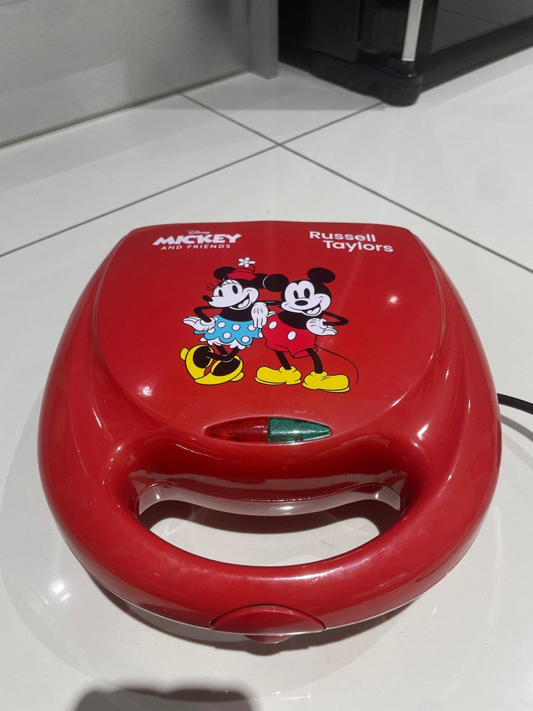RUSSELL TAYLORS x DISNEY MICKEY AND FRIENDS SANDWICH MAKER D7, TV ...