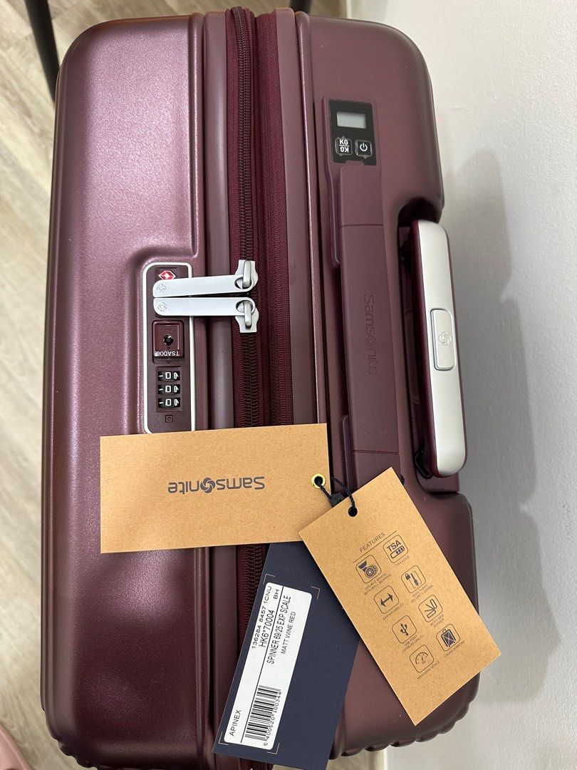Samsonite Apinex SPINNER 25 inch luggage, Hobbies & Toys, Travel ...