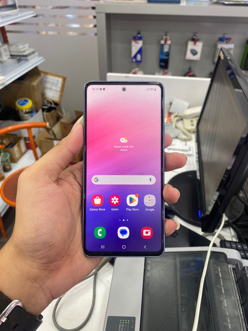 Samsung A53 8/256 GB Fullset second, Telepon Seluler & Tablet, Ponsel ...