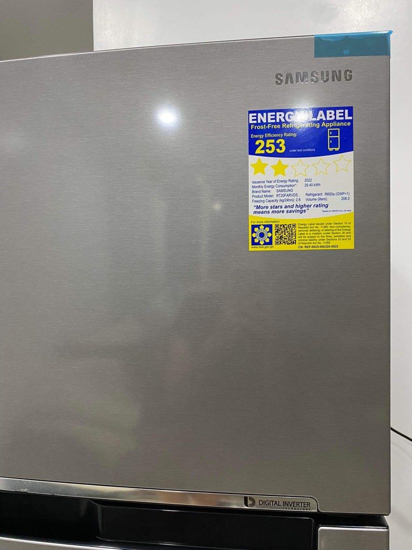 SAMSUNG DIGITAL INVERTER REF, TV & Home Appliances, Kitchen Appliances ...