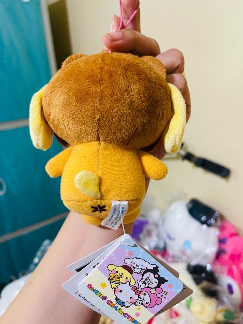 Sanrio pompompurin animal charm plush, Hobbies & Toys, Toys & Games on ...