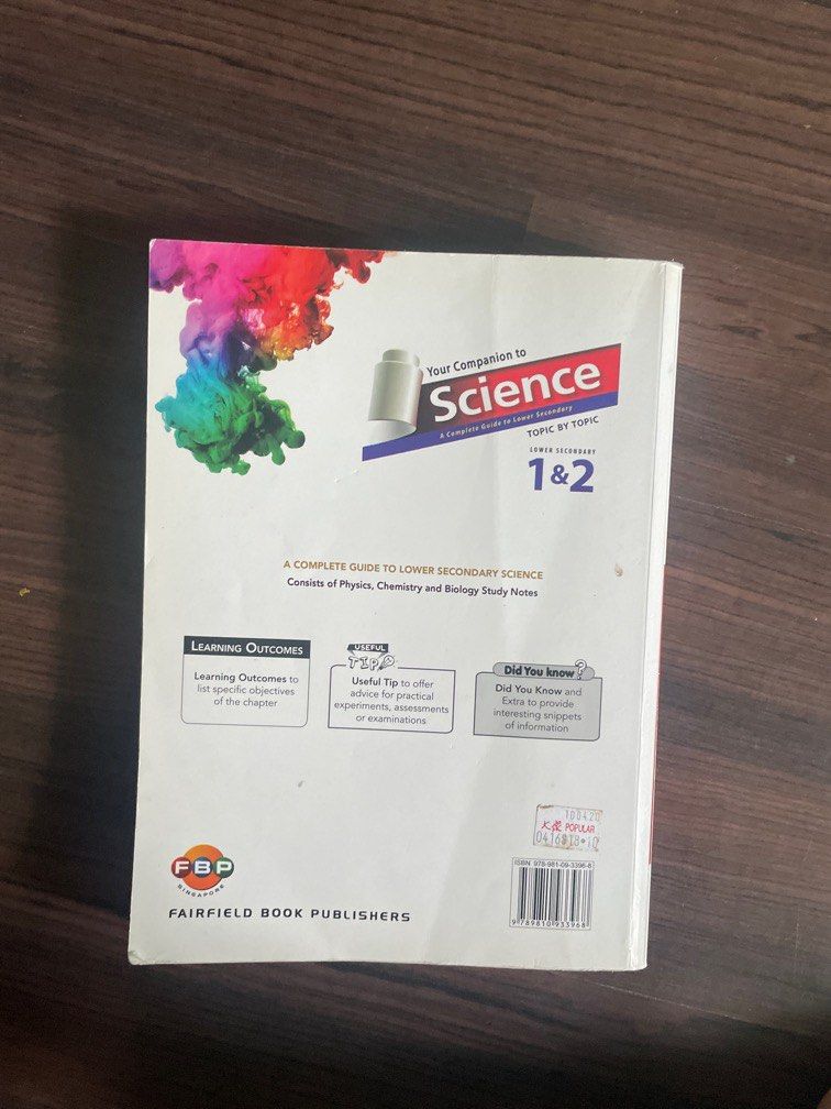 Secondary 1 and 2 Science Guide, Hobbies & Toys, Books & Magazines ...