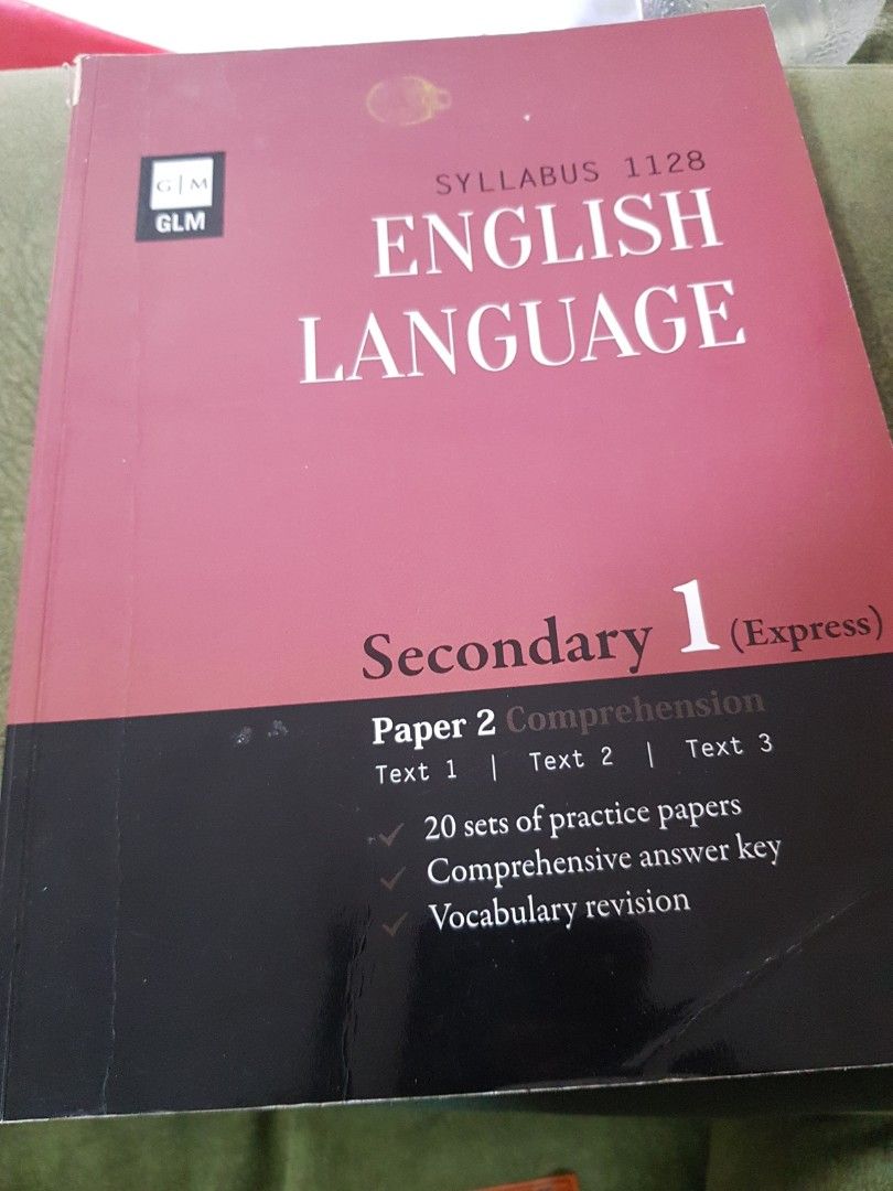 Secondary 1 English book, Hobbies & Toys, Books & Magazines, Assessment ...