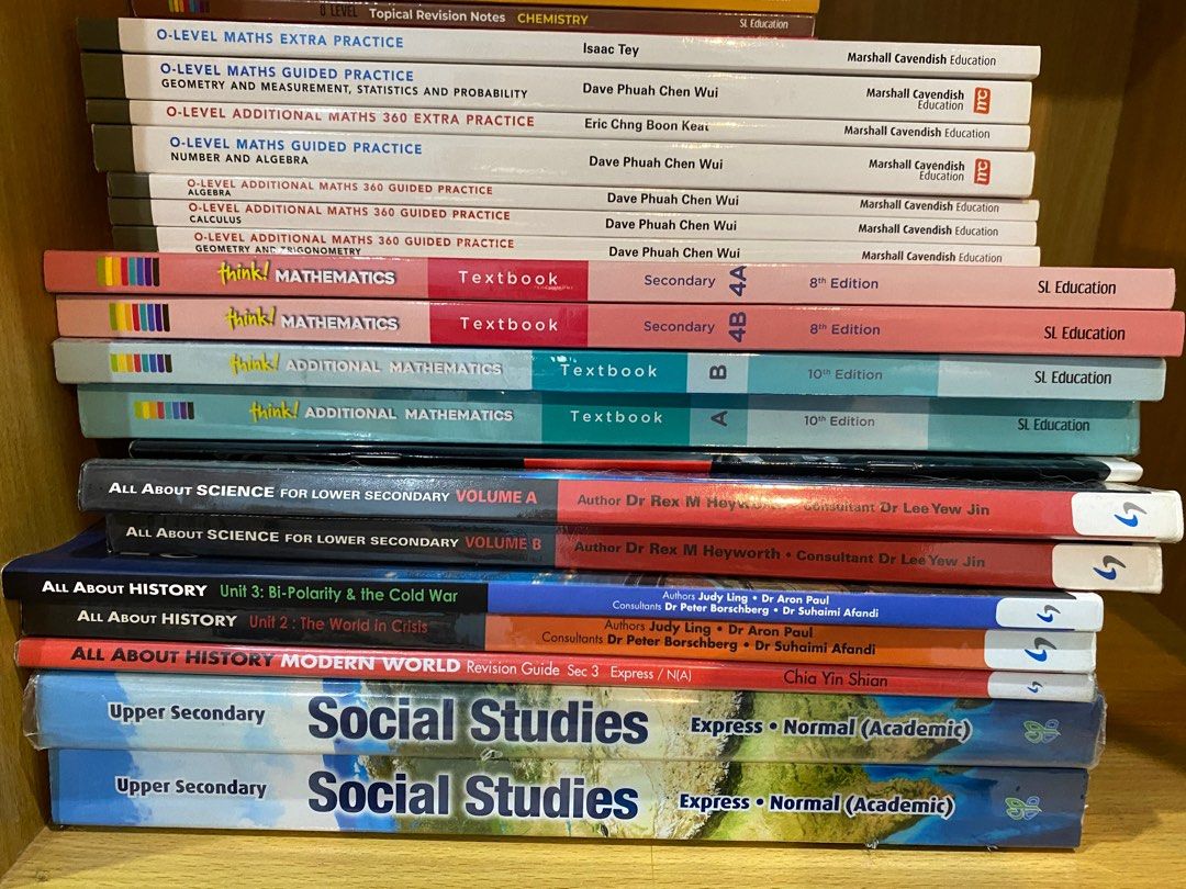 Secondary school textbooks, Hobbies & Toys, Books & Magazines ...