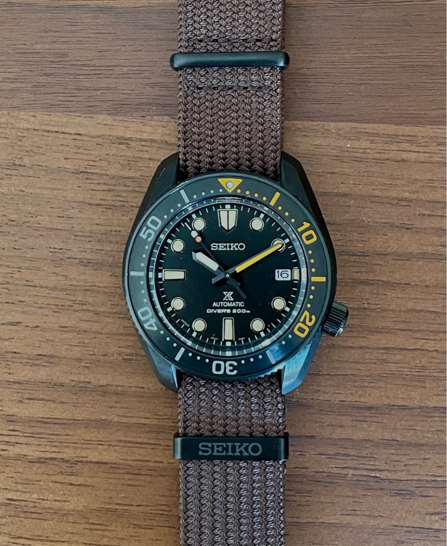seiko prospex black series black edition, spb255j1, 名牌, 手錶 - Carousell